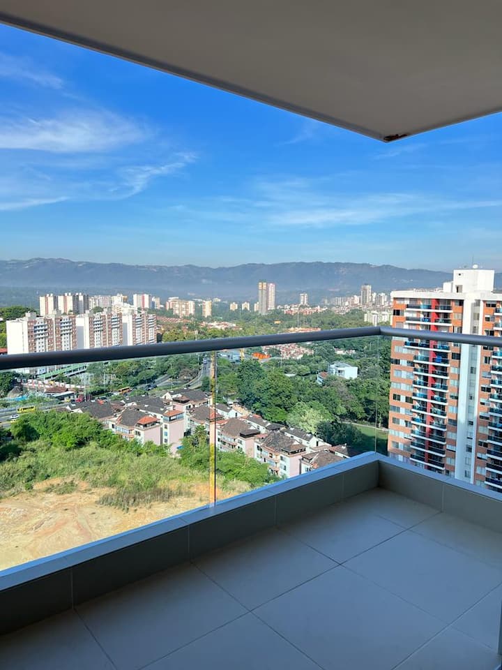 Apto Con Vista Panorámica De La Ciudad" - Piedecuesta