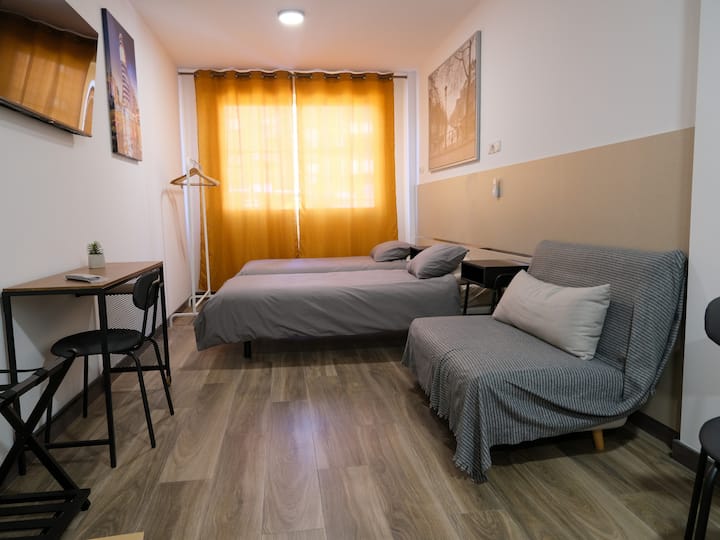Estudio De 2 Camas Individuales - Getafe