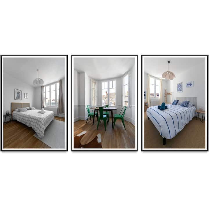 Appartement Design - Parcs Et Parking Gratuit - Vichy