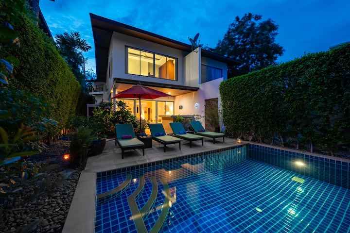 Modern 3br Private Pool Villa - Ko Samui