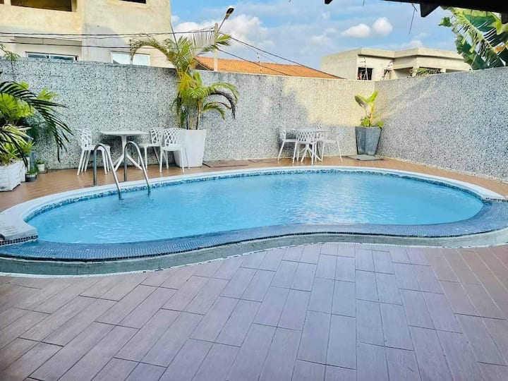 Villa 5 Pièces Avec Piscine Au Coeur De La Can - アビジャン