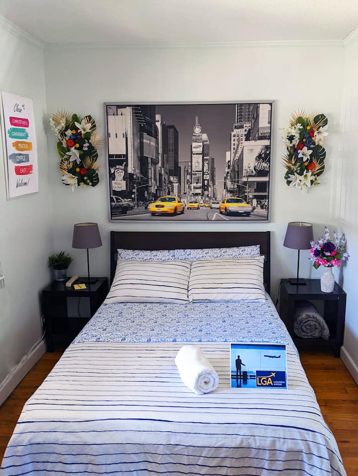 Lga Modest Private Room Near Laguardia Airport - New York City