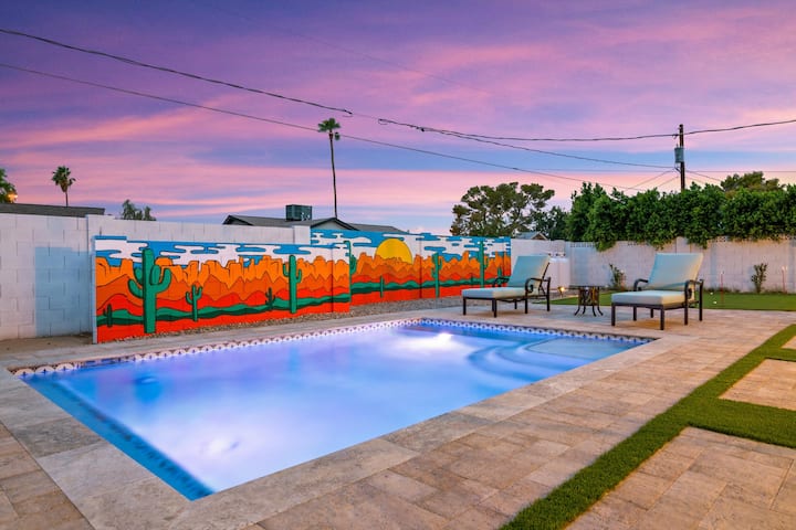 Casa Del Sol In Old Town Pool & Hot Tub! - Scottsdale, AZ