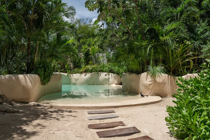 Elegant 2br Private Pool / 5 Min To The Beach Iik - Tulum