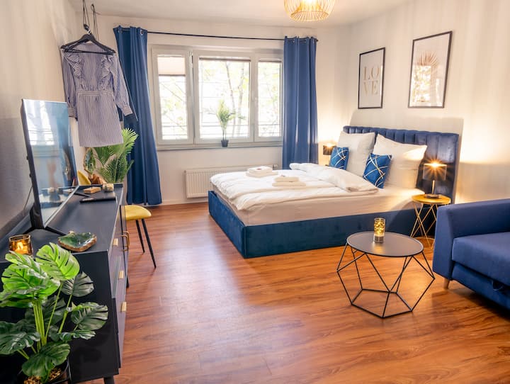 Premium Studio | 1 Min To Hbf - Mannheim