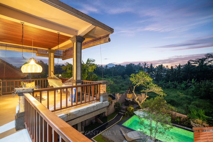 Tranquil Jungle 3bd House 10mn From Center Of Ubud - Ubud