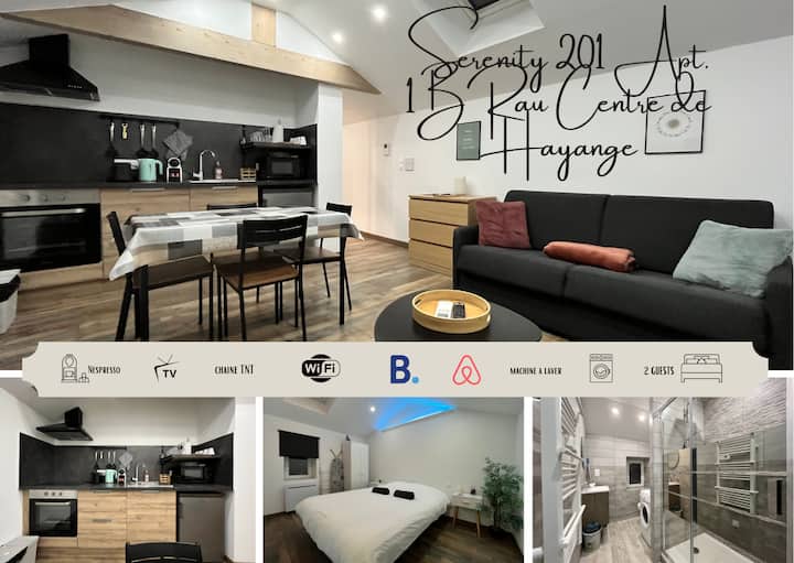 Serenity 201 Apt. 1br Au Centre De Hayange. - Thionville