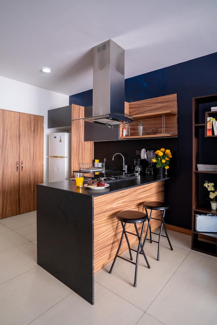 Super Located, New, 4 Beds, Rooftop, Ac, Tv, Wi-fi - Guadalajara, Mexico