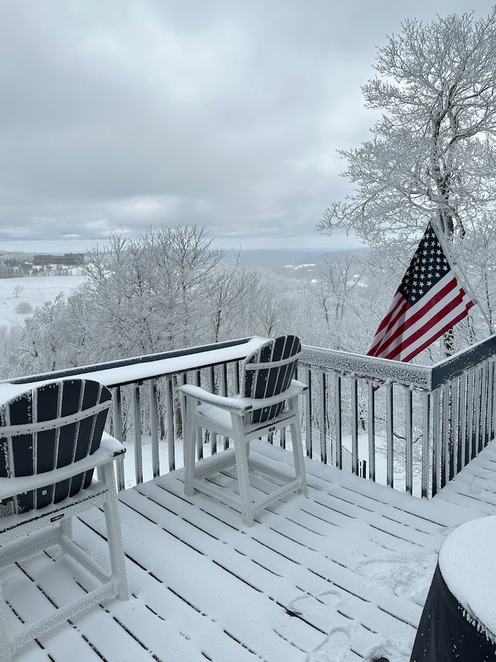 Beech Mtn 200ft To Lift | Ski-in Views & Fire Pit - Banner Elk, NC