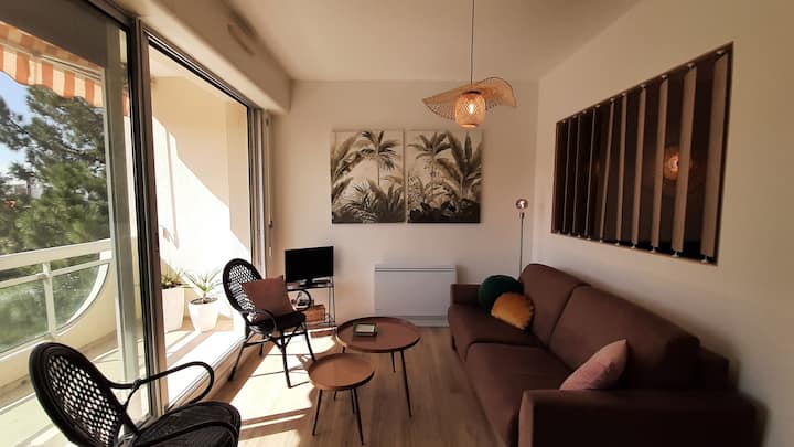 Charmant T2 Avec Terrasse Près De La Plage - Arcachón