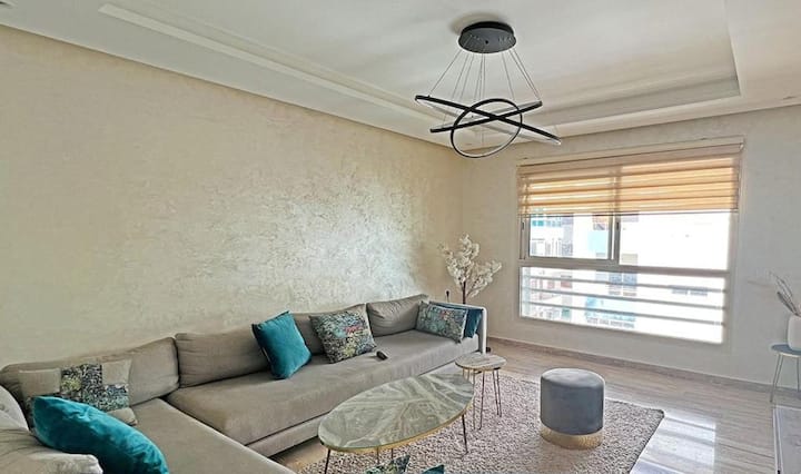 Splendide Appartement Climatisé, Proche Du Centre - Tangier