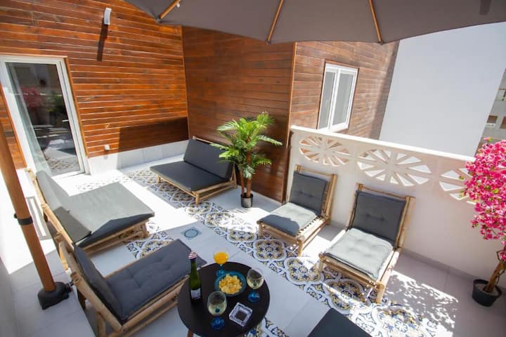 Art Apartment Vii, Private Terrace - Alicante