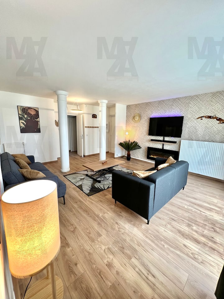 El Cubanito - T3 De 75m² | 8 Pers | Parking Free - Cergy