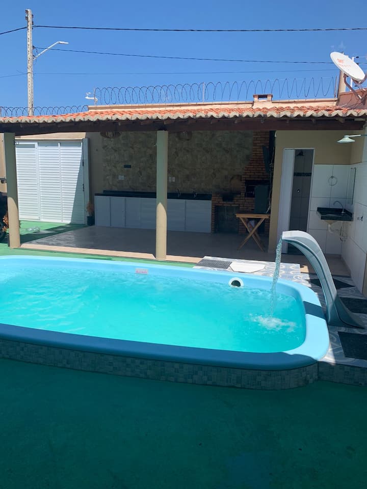 Casa Mar E Lago/ Mobiliada E Familiar - Camocim