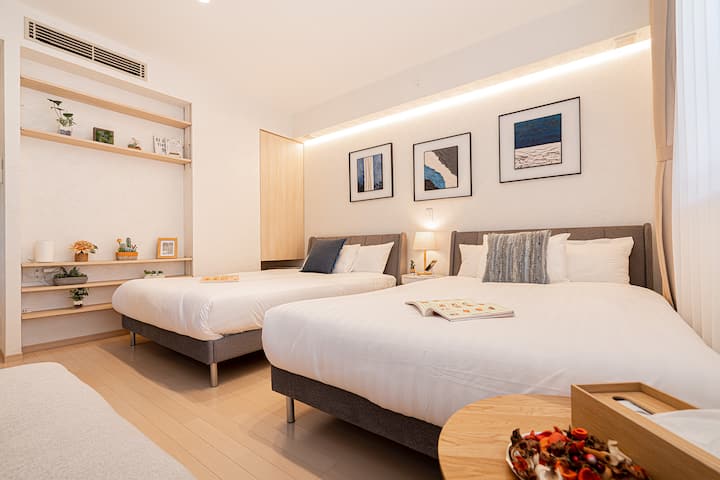 Cozy 2 Double Beds Flat With Sofa - Hanzomon Line - Maihama