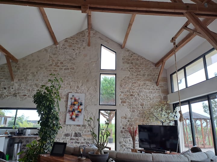 Grande Maison Avec Piscine - Jo2024 - Magny-en-Vexin