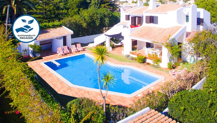 Villa W/ Bbq, Pool, Games Room, 400m From Beach - Armação de Pêra