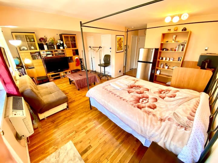 Balcony Private 2 Beds 1 Bath 15 Mins To Manhattan - Murray Hill – New York
