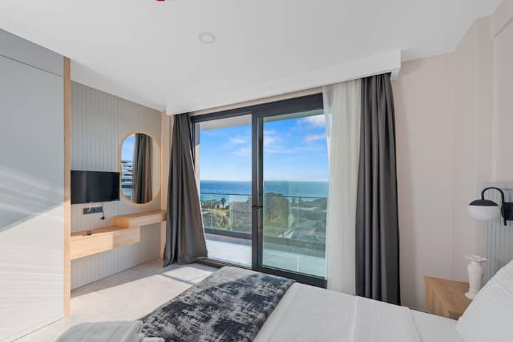2+1 Deniz Manzaralı Daire - Ovacık, Çeşme-Izmir, Türkei