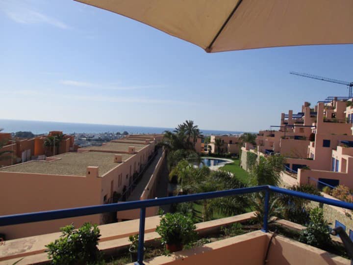 Piso A 700m De Playa, Wi-fi, Piscina, Jacuzzi - Mojácar