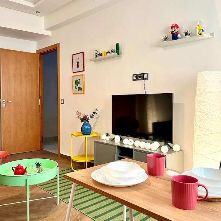 Super Mario | Central Location | No Airbnb Fees - Rabat