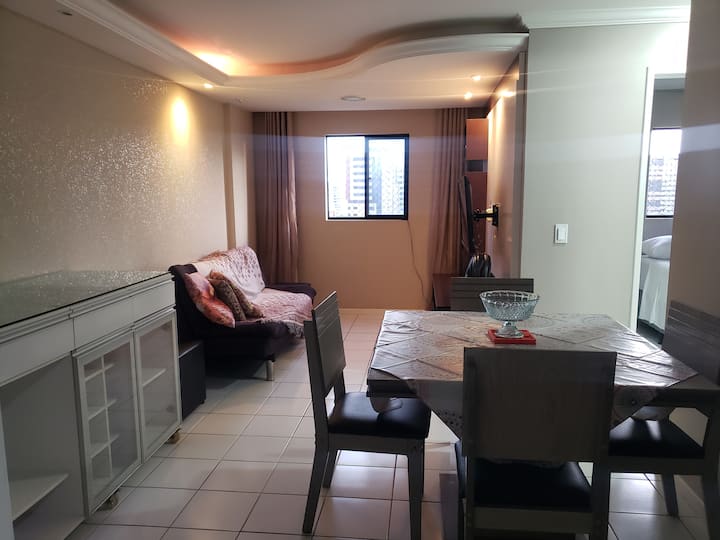 Apt 2 Quartos Jatiúca Acomoda 9 - Maceió