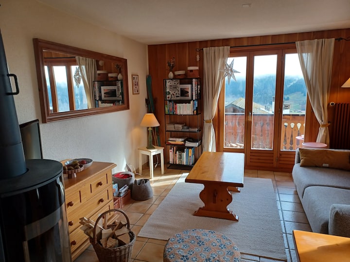 Bel Appartement Avec Vue - 3 Pièces - Les Diablerets