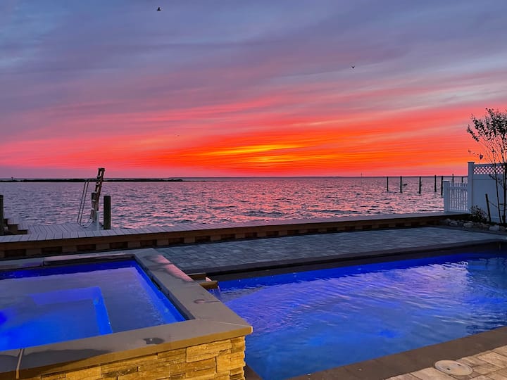 Beach Haven Bayfront W/pool&spa - Beach Haven, NJ