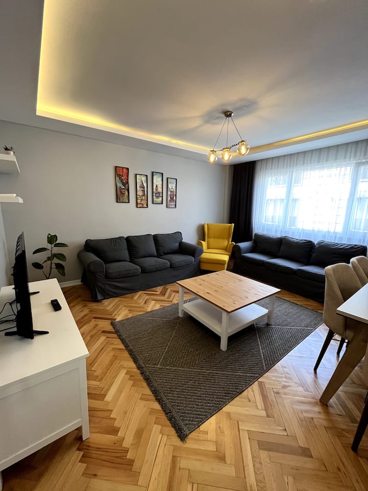 Merkezi Konumda Ultra Lüks İSveç Model Büyük Daire - Istanbul