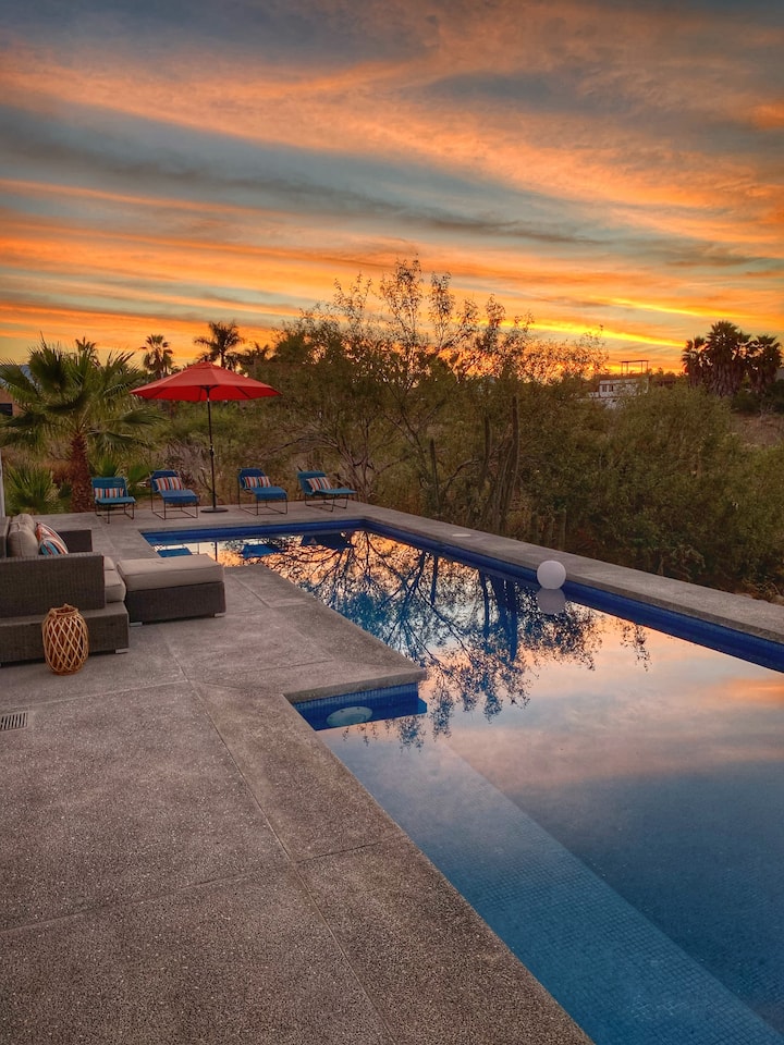 Casa Didi Private Oasis W Rooftop In Todos Santos - Todos Santos