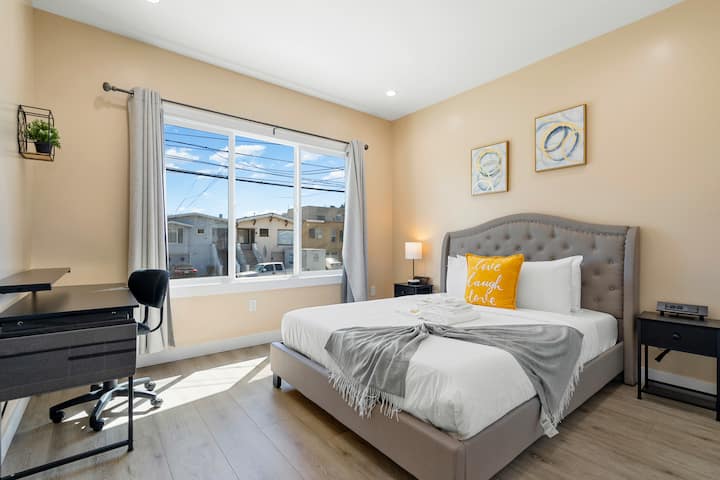 Modern 2bed 2bath W/ Parking In Excelsior District - Twin Peaks - San Francisco