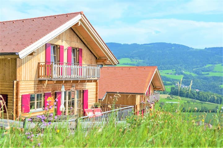 Ferienhaus Am Waldrand Mit 3sz, Panoramaausblick - Wenigzell