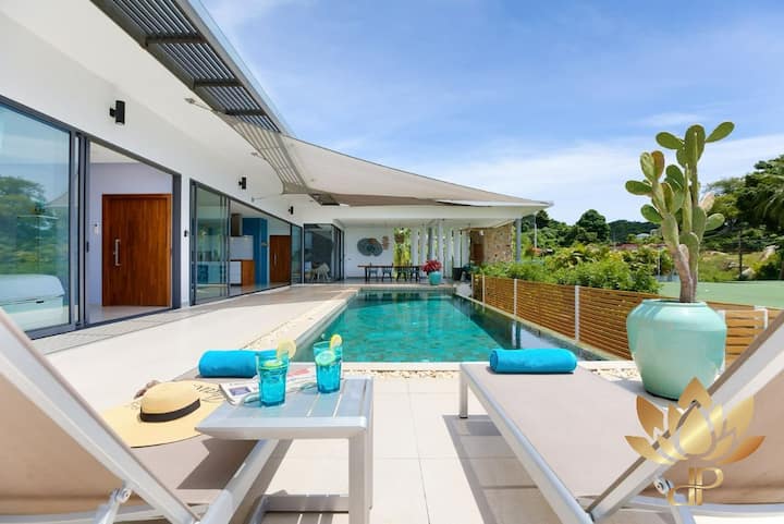Luxury Villa - Chaweng Noi Seaview - 7 Bedroom - Ko Samui