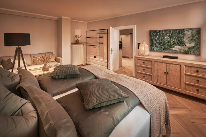 Loft1540 - Luxussaniertes Altbauapartment, Turmbar - Fulda