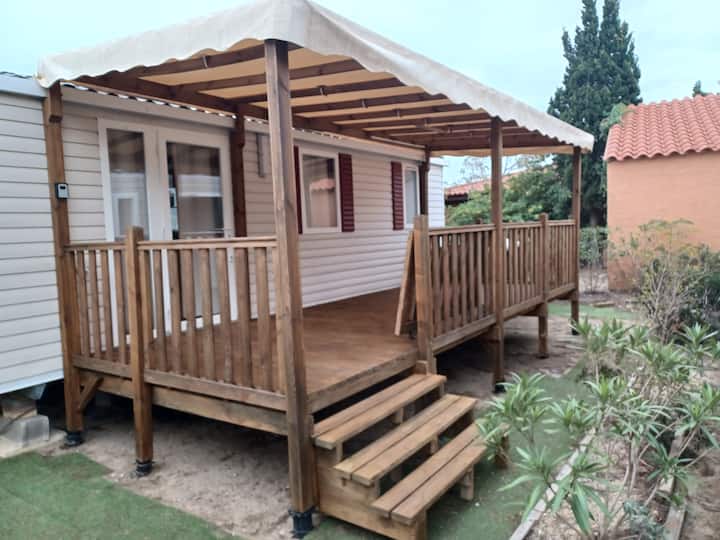 Top Mobil Home: 4 Pass 2 Adultes+2 Enfants+4 Vélos - Saint-Cyprien