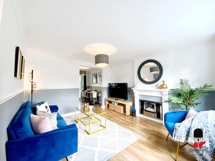 Kozyguru | 5 Mins To Citycenter I 3 Bedrooms - Salford