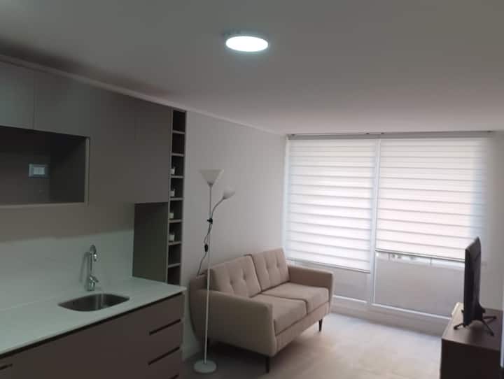 Acogedor Departamento 1h + 1b - Providencia