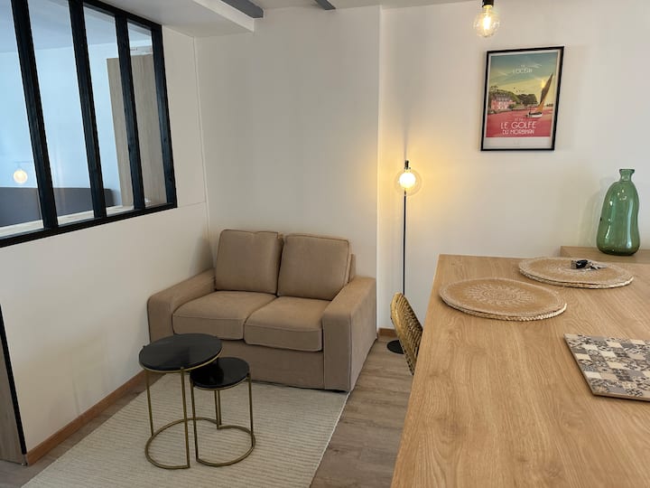 T1 Spacieux - Jardin - Parking - Linge Inclus - Vannes