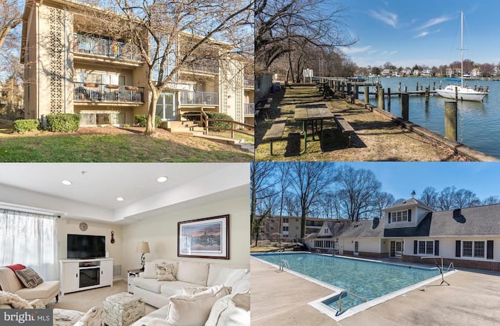 Bedroom On Spa Creek Community-water Taxi Access! - Annapolis, MD
