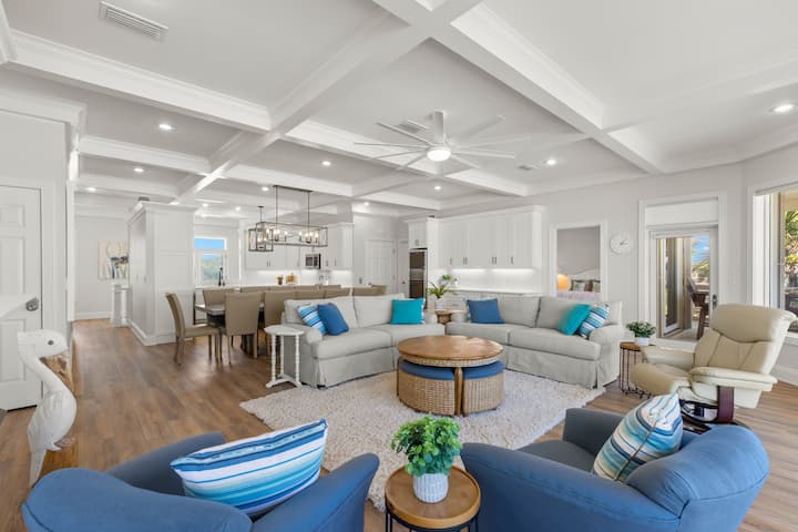 Beachfront Paradise Luxury Elevator Pool No Pets - St. George Island, FL