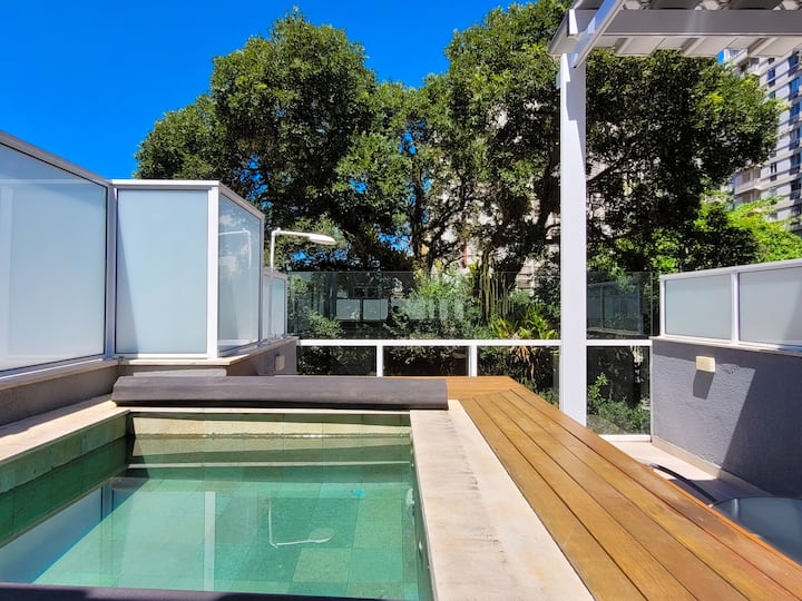 Apart Com Piscina Privativa Copacabana - Ipanema