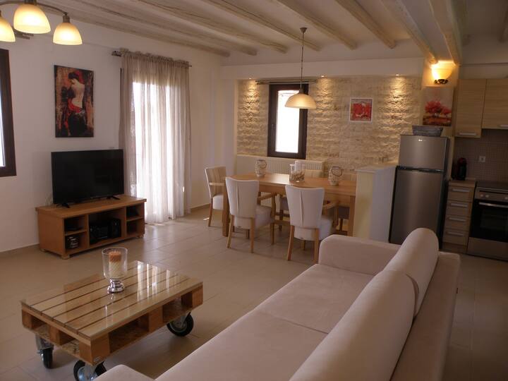 Koumaros Villas-villa With Sea View-capacity 6+2 - Halkidiki