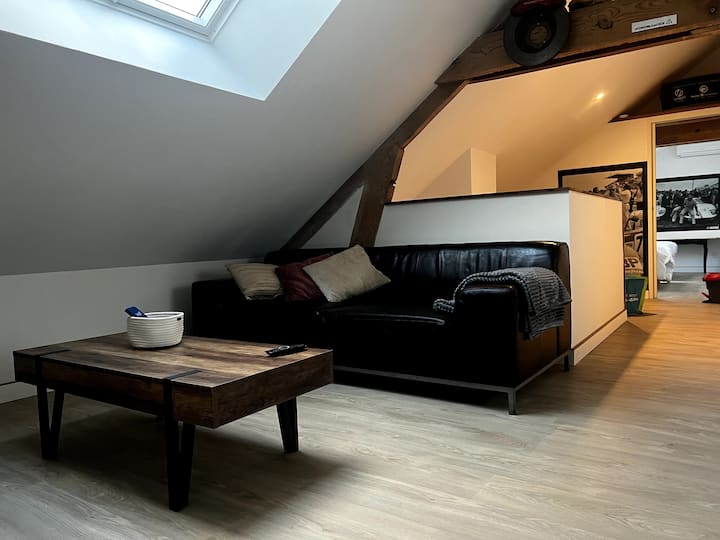 Loft Atypique Et Confortable-proximité Circuit 24h - Mulsanne