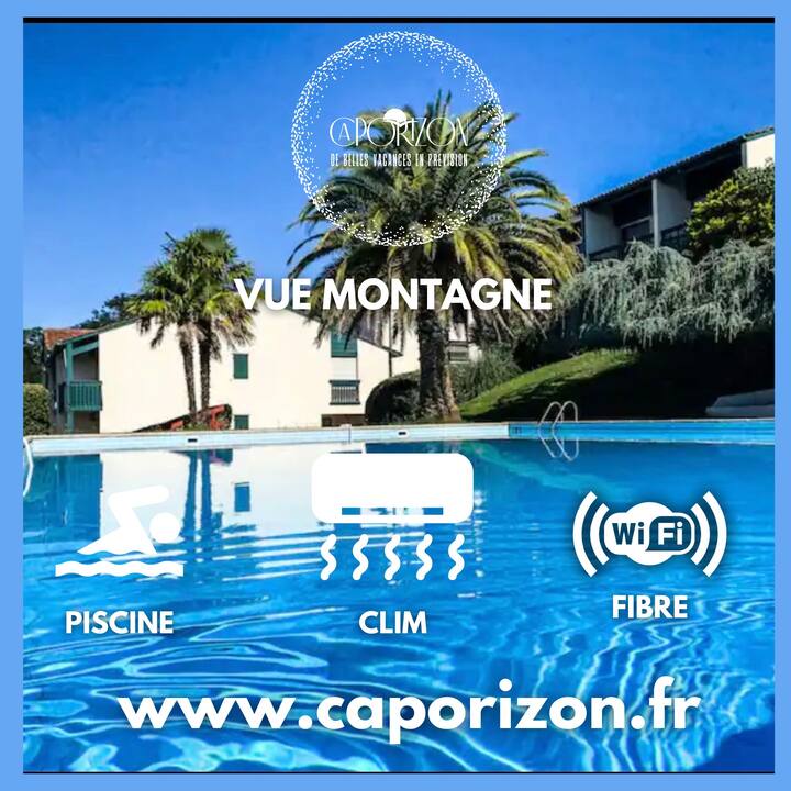 Caporizon-baillenia-t1 Piscine Superbe Vue - San Juan de Luz