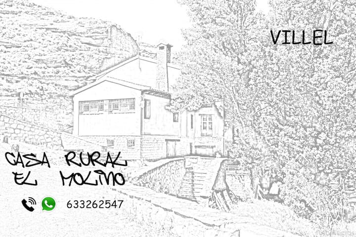 Casa Rural El Molino De Villel - Camarena de la Sierra