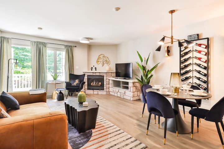 2x King Bed, Pool, Ravine View, Jacuzzi, Gym, Wifi - Horseshoe Valley
