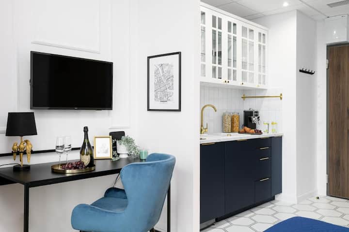 Exclusive Studio On Kasprzaka St Warsaw Tower Wola - Warschau