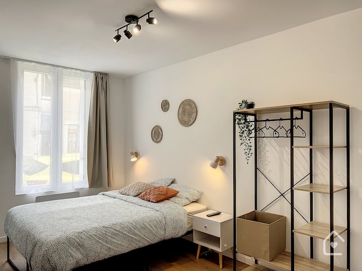 Studio Corail - Wifi -Proche A10 -Arrivée Autonome - Châtellerault