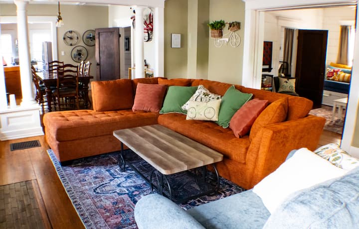 Bike Nest: Family Home Fenced Yard, 6 Min To Silos - Waco, TX