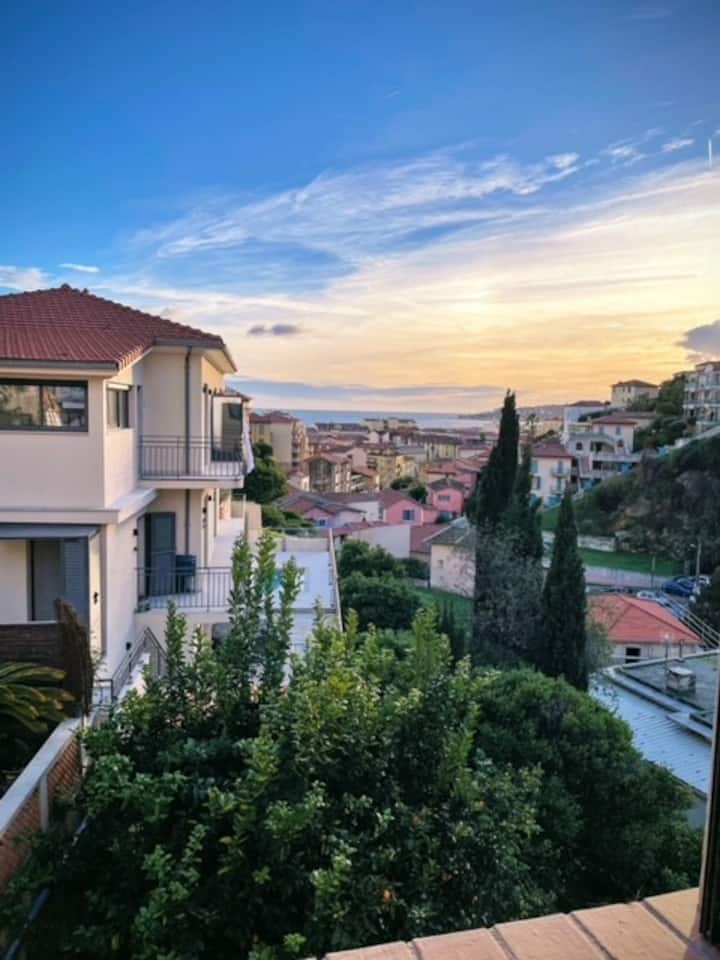 Cocon 4 Pers Vue Mer - Menton